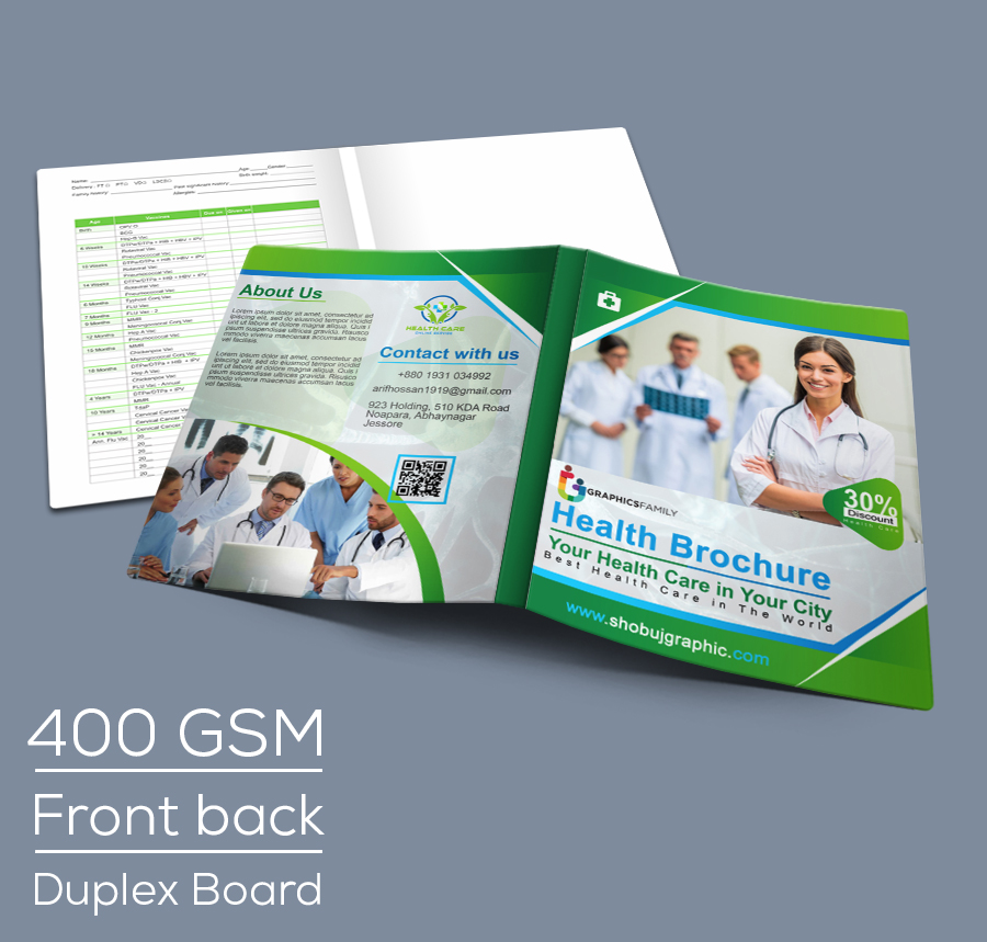 PRINTHUB-B2B ordering portal - Files: 400 gsm Whiteback Duplex Board ...