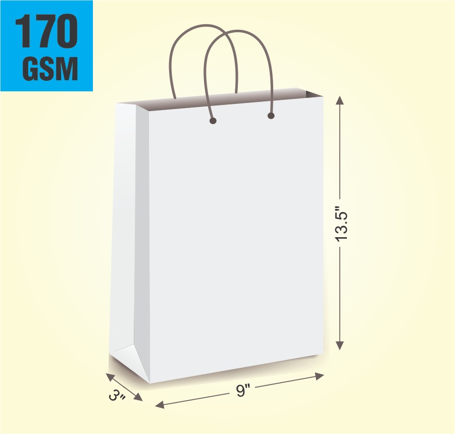 PRINTHUB-B2B ordering portal - Paper Carry Bags 170 Gsm Art Paper Products